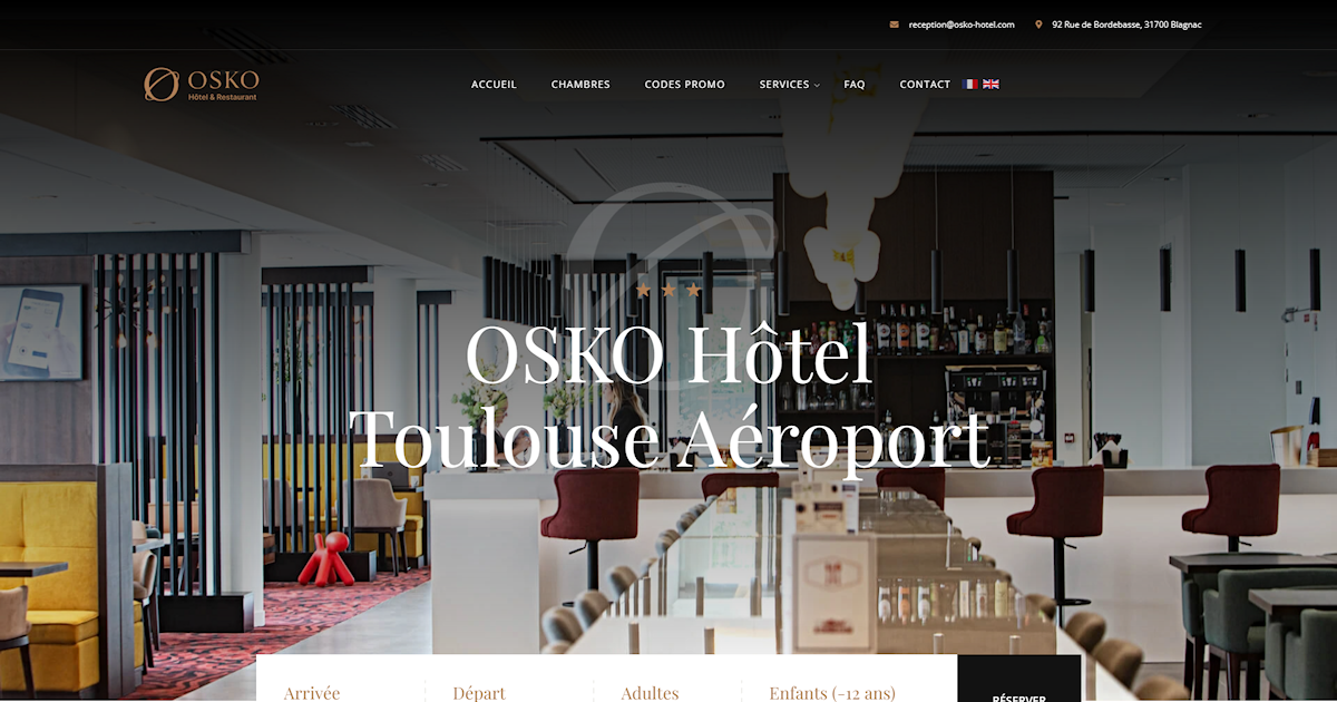 Osko Hôtel Aéroport Toulouse - Parking & Navette